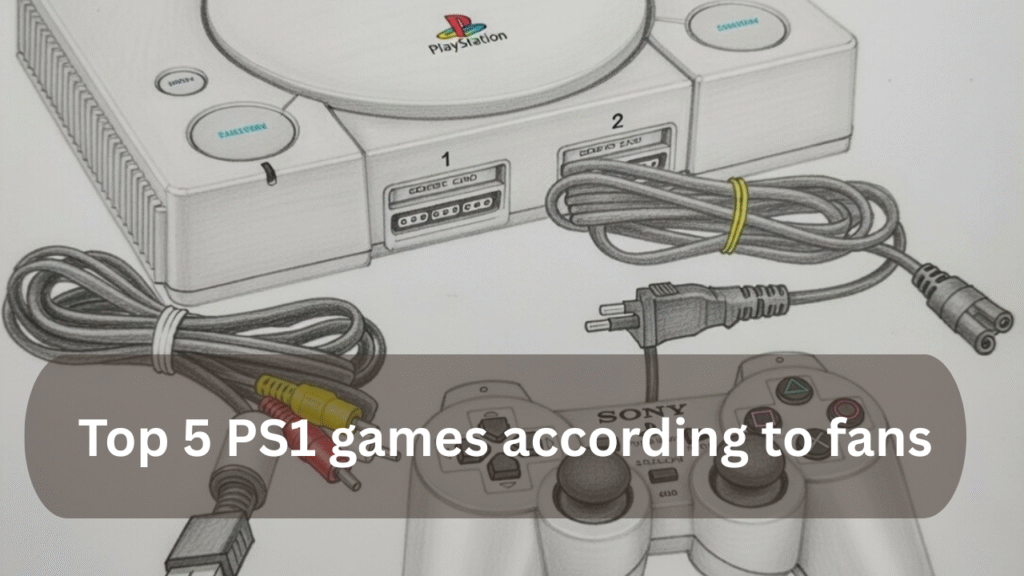 Top 5 PS1 games according to fans - Sparkling Talk